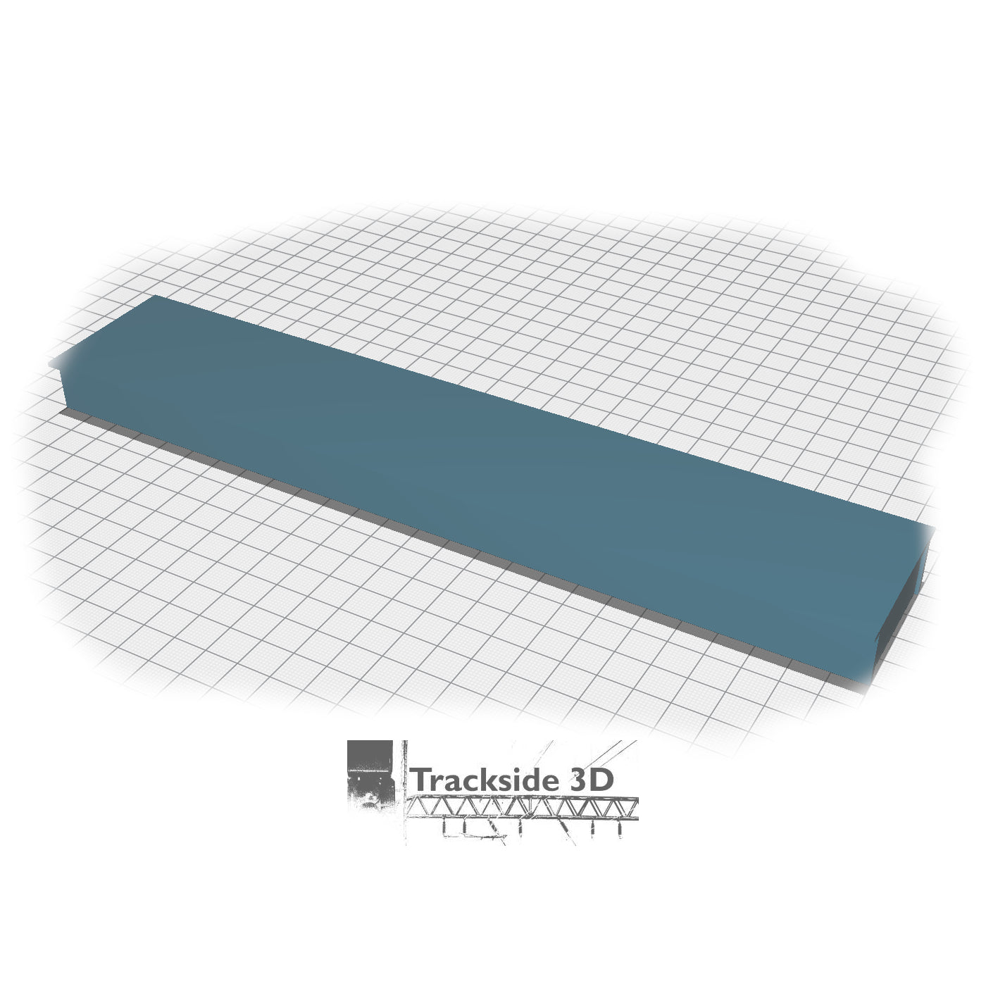 T3D-022-000 Straight Platform Module (5cm wide) | Trackside3D by oorail ...