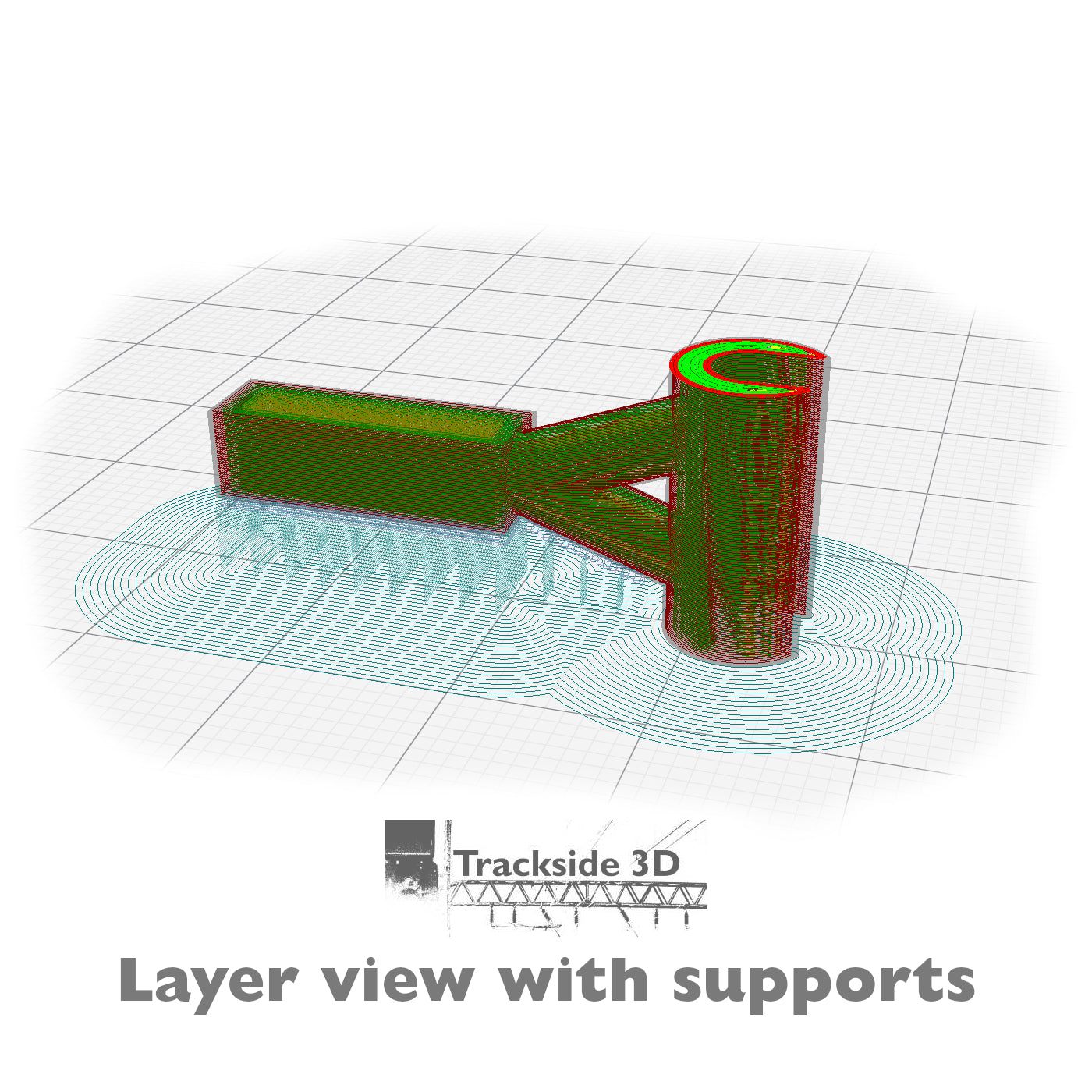 T3D-028-003 14.5mm Back to Back Gauge | Trackside3D by oorail.co.uk