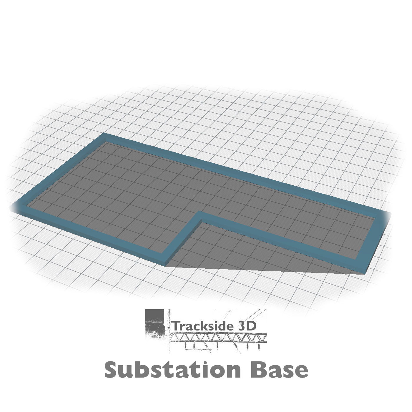 T3D-029-000 Third rail sub-station | Trackside3D by oorail.co.uk